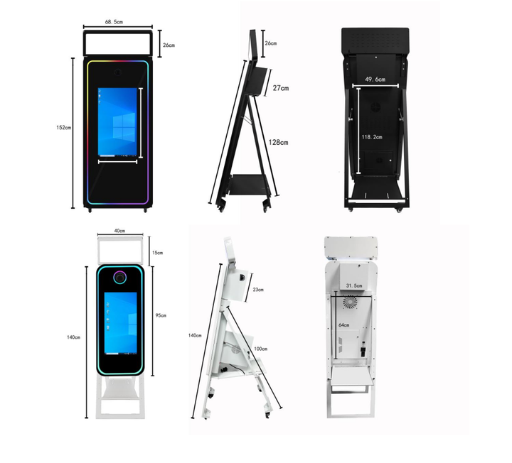 2024 Mirror Photo Booth - Fun, Instant Prints, & Touch Screen