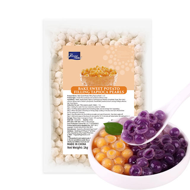 Halal Certificated Durian Flavored Tapioca Pearls Sweet Bubble Tea ...
