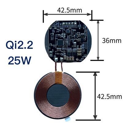 CE/RoHs Qi2.2 25W Wireless Charging PCB Module 15W/25W Fast Wireless ...