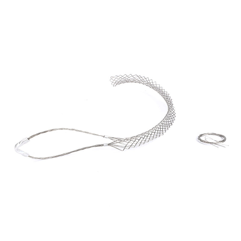 Single Eye Split Lace Heavy Duty Support Grips Wire Mesh Cable Grips ...