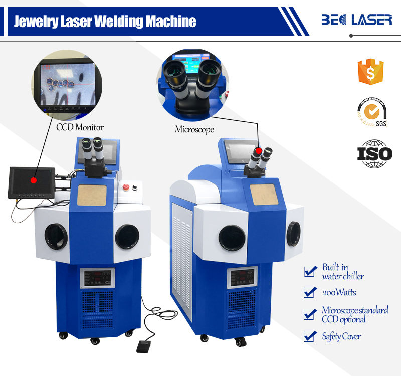 Máy Hàn Laser 200w Trang Sức Vàng Bạc Mới Máy Hàn Laser Sợi Cầm Tay ...