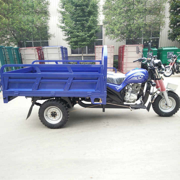 Gasoline Engine Cargo Tricycle 300CC - 2 Seat Adult Tricycle