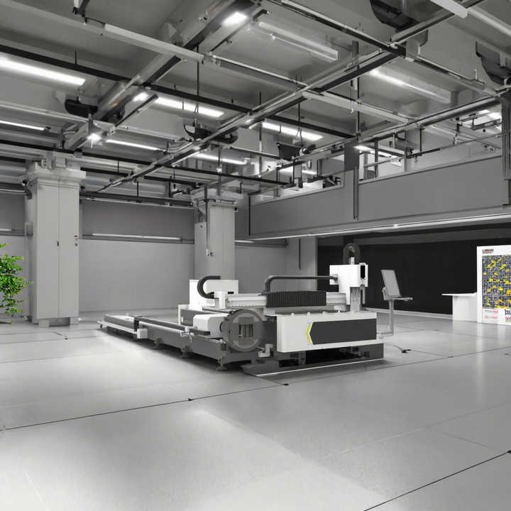 2000Watt Automatic Fiber Laser Cutter Easy-to-Operate 3D High-Accuracy ...