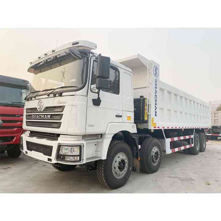 Shacman F3000 8x4 12-Wheel Tipper Truck 380hp Euro 2 Diesel LHD RHD Used for Mining Dump in ...