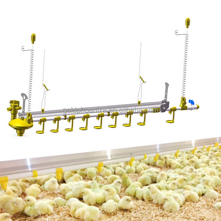 Valco Nipple Drinker Line - Automatic Chicken Drinking System