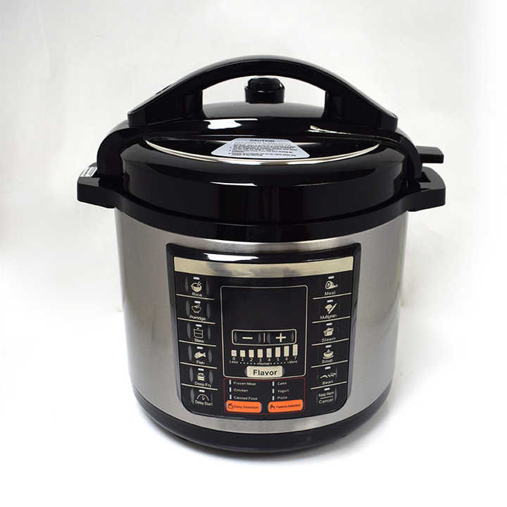 Stainless Steel 6L Multi-Use Pressure Cooker & Rice Cooker | 12-in-1 ...