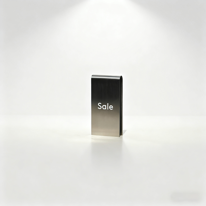 Stainless Steel U Shape Display Sign Holder with SALE Letter for ...