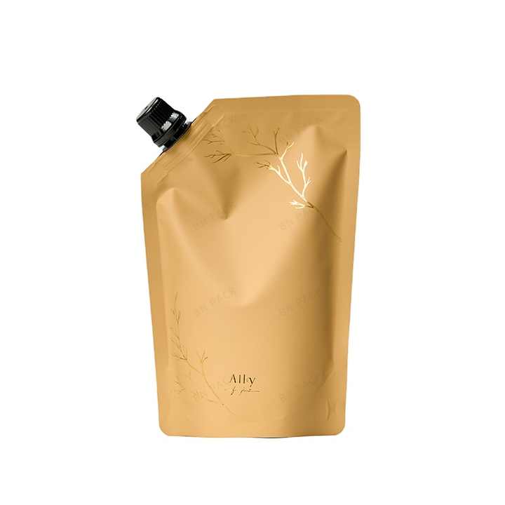 500ml Eco-friendly Hot Stamp Logo Laundry Detergent Refill Spout Pouch ...