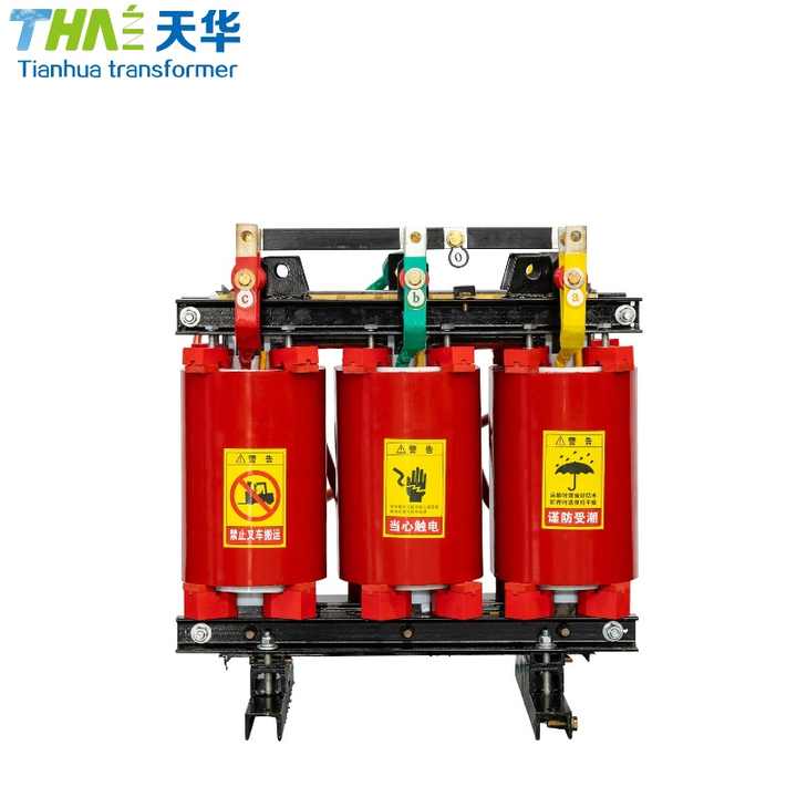 Advanced Dry Type Transformer 800 KVA Integrated Cooling Fan 10KV Input ...