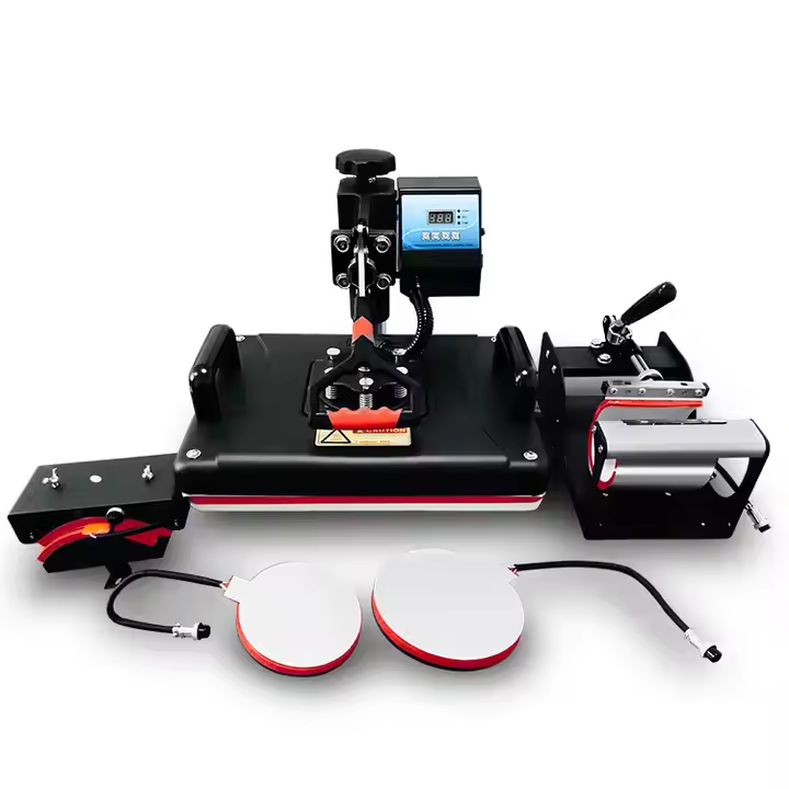 All-in-one 220V/110V Hot Press Machine for Multi-Color Printing