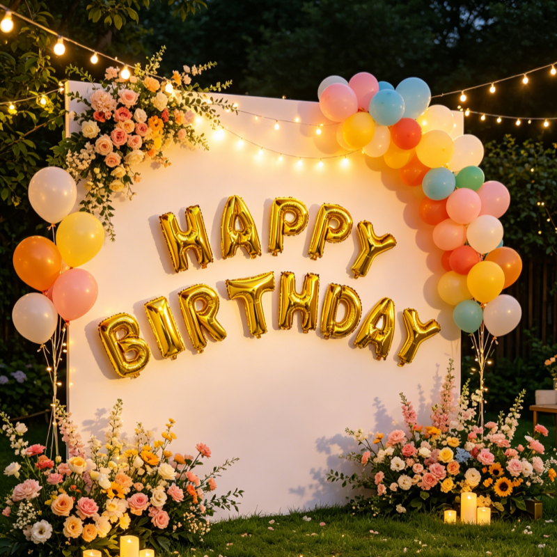 16 Inch Gold Fat Letter Foil Balloons HAPPY BIRTHDAY Set BSCI Certified ...
