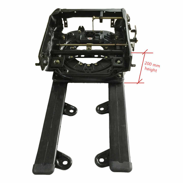 Campervan Seats Swivel Base Kit with Flooring Slider Rails