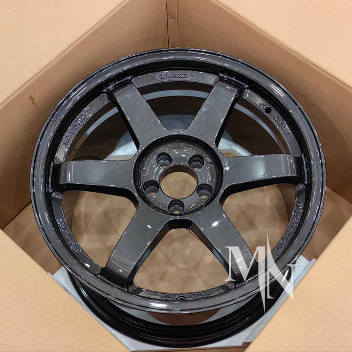 Maining Forged Volk Racing TE37 SL Wheels Black Edition III