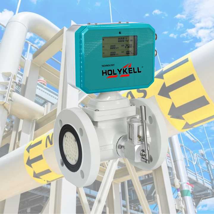 Holykell Natural Lpg Gas Turbine Flow Meter - Accurate & Reliable