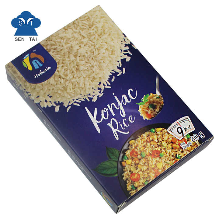 Dried Konjac Rice Private Label Package Soft Bag White OEM Customized ...