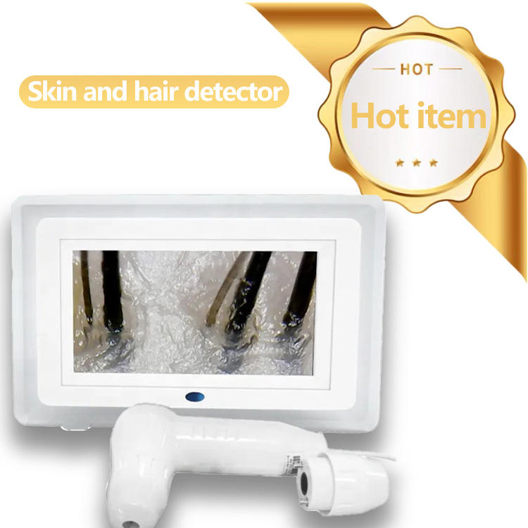 Skin Hair Scalp Analysis Machine Testing Scanner Hair Analyzer Follicle ...
