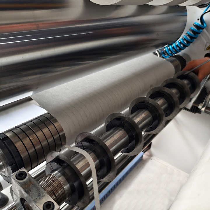 Automatic Cantilever Type Film Paper Slitter Machine Unwinding ...