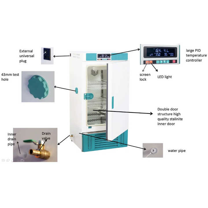 Laboratory Environmental Climate Chamber Temperature Humidity Test ...