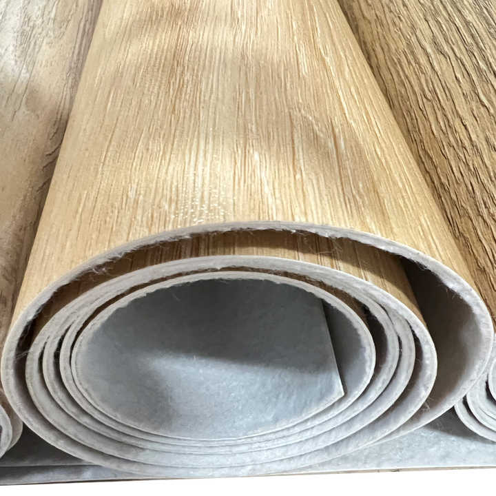 Durable Low Price Roll Pvc Vinyl Flooring Coverings Sheet Wood Style ...