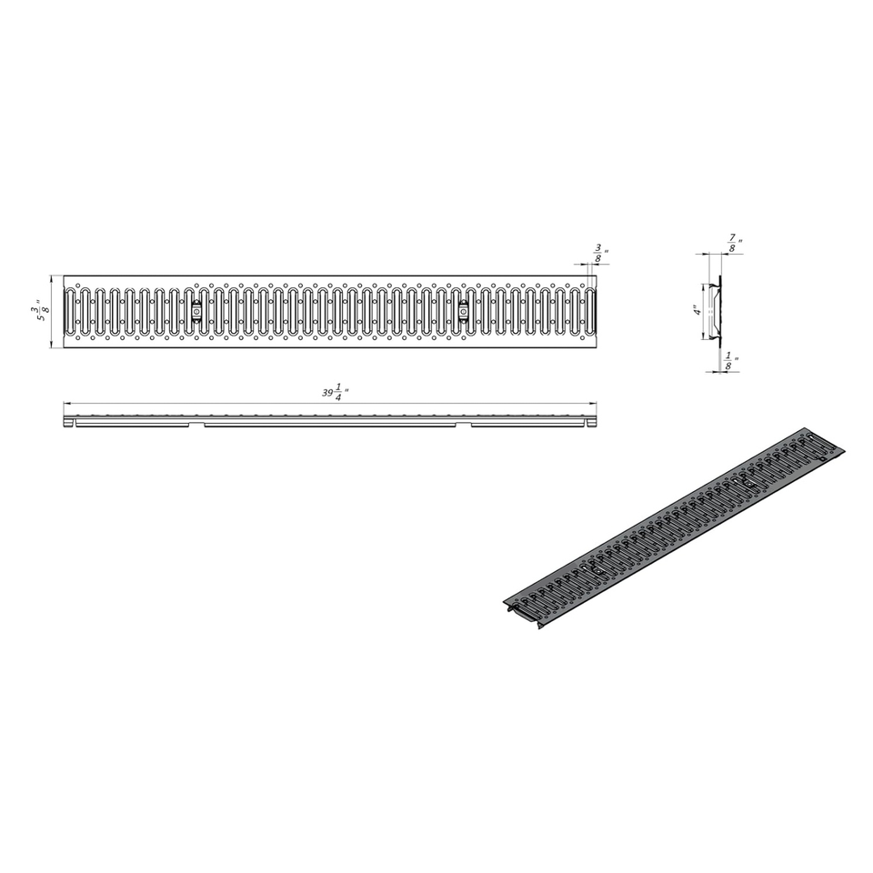 Alloy Steel Trench Drain Covers - Durable & Efficient