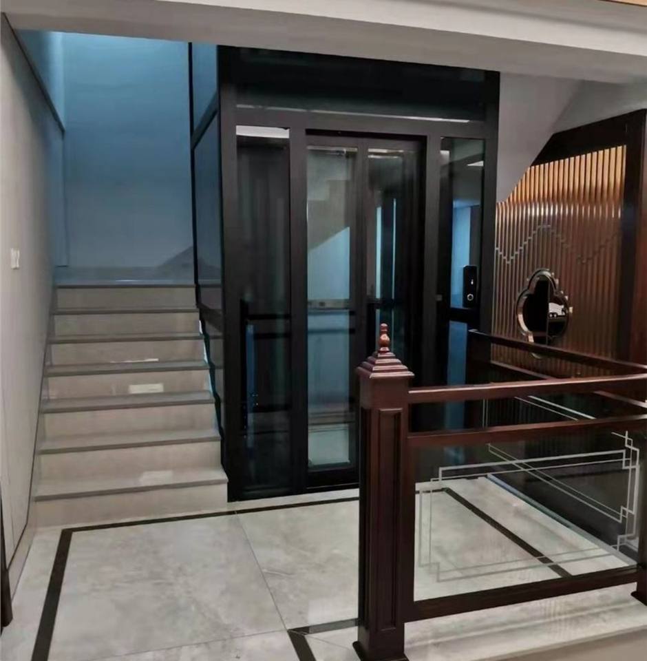 2-5 Person Residential Mini Elevator External Home Lift for 2-3 Floors ...