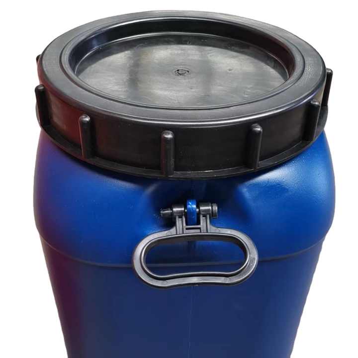 Thickened 50kg Chemical Barrel with Lid 50 Liter Barrel Plastic ...