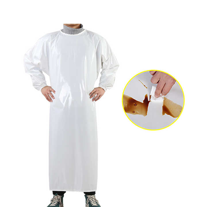 Wholesale Food Processing Butcher Work Apron Anti-Fouling Vinyl TPU ...