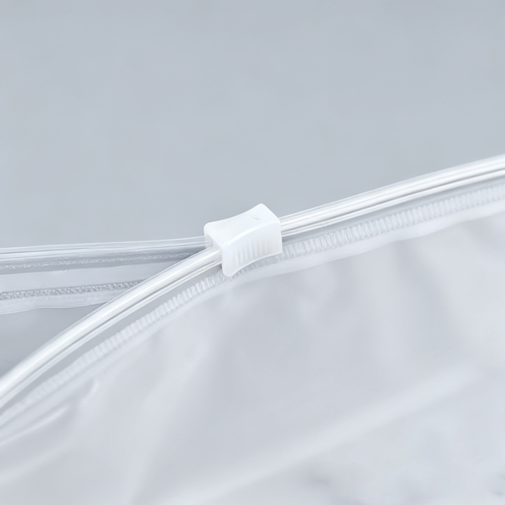 Custom Biodegradable Zip Lock Bags Matte Frosted EVA with PE Plastic ...