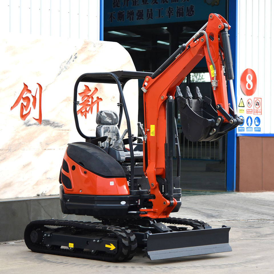 Free Shipping Mini Excavator 2Ton 3Ton with Cab CE EURO 5 EPA Engine ...