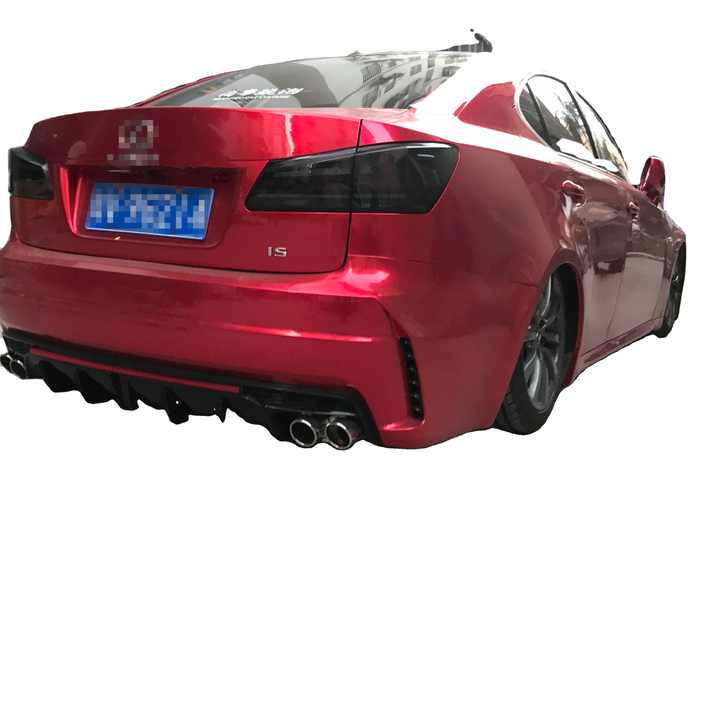 Auto Parts Pu Rear Bumper Lip Diffuser for Lexus 2006-2012 Is250 Is350 ...