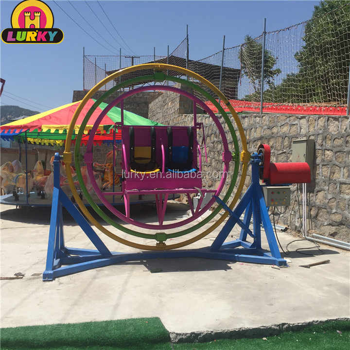 4 Person Amusement Extreme Outdoor Electric Gyro 3D Space Ball Human ...