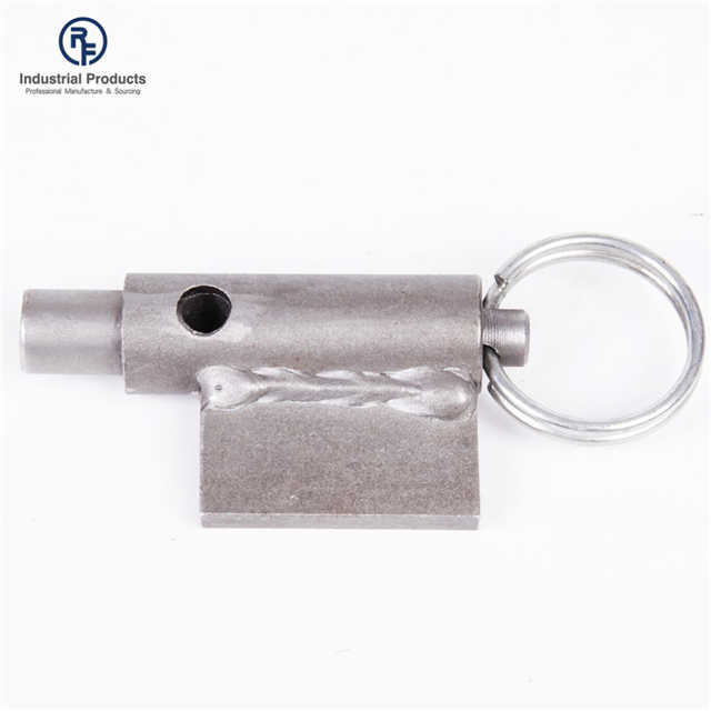 OEM style gate latch bare steel spring latch with welded tab and key ...