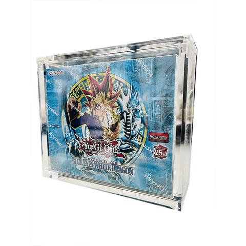 Custom Acrylic ETB Booster Box Display Case with Magnetic Lid - Ideal ...