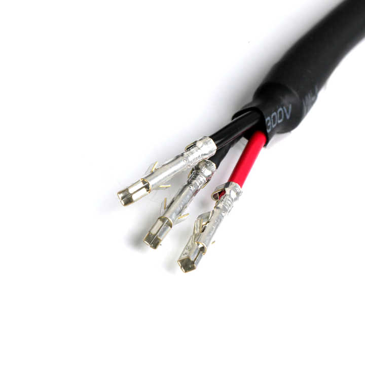 20AWG 2-Conductor Shielded Power Cable with Female Crimp Terminals ...