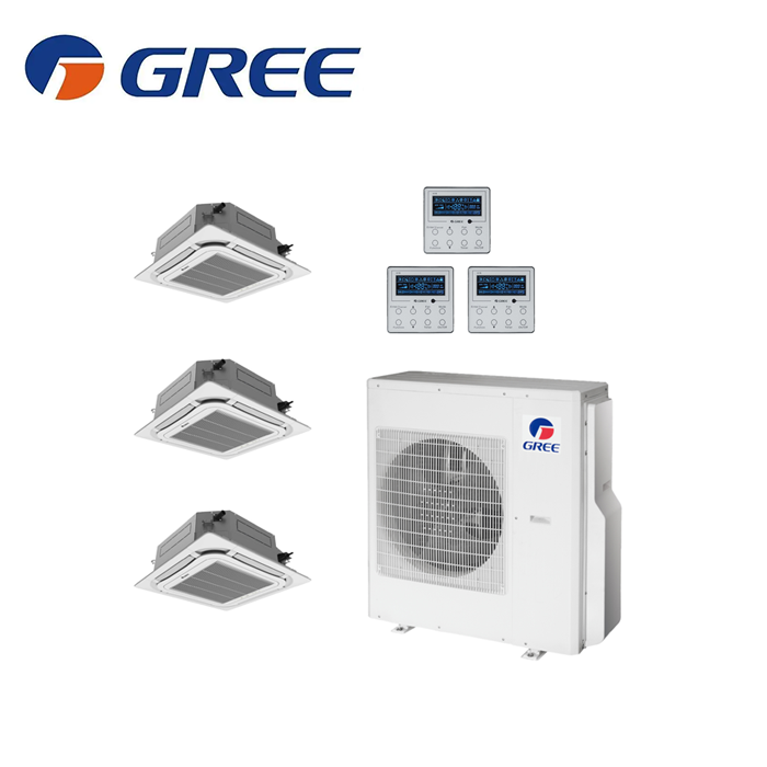 Gree-Mini inversor de Aire Acondicionado multizonas 18000BTU 24000BTU ...