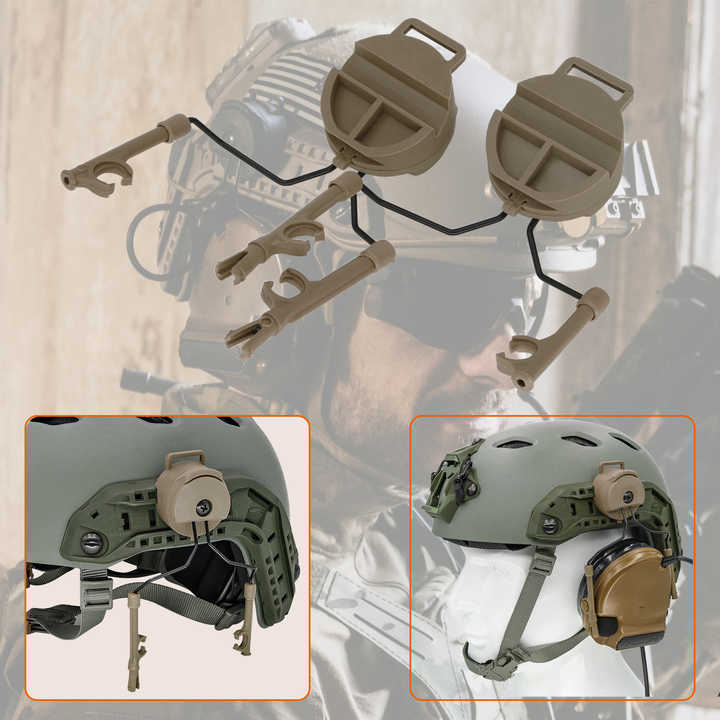 TS TAC-SKY Tactical Helmet Accessories for Fast Ops Core Helmet Rail ...