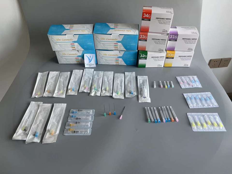 Injections Flexible 23G 25G 27G 38mm 50mm 70mm 100mm Cannula Needles ...