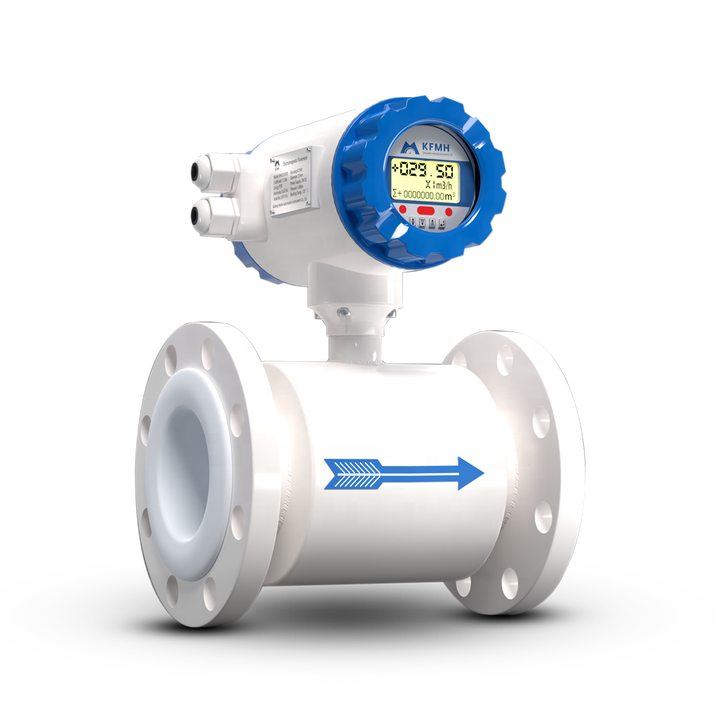 PLC LORAWAN RS485 4-20ma Pulse HART Electro Magnetic Flow Meter Price