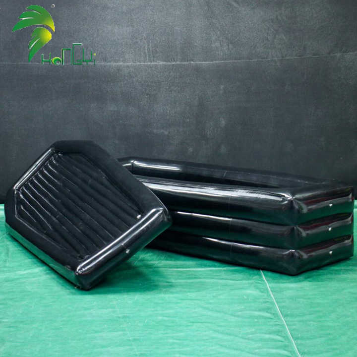 Customizable Inflatable Coffin Bed Inflatable Shiny TPU Material ...