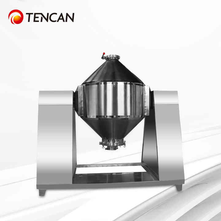 TENCAN 20L Powder Mixer Lab Grade Double Cone Blender for Uniform ...