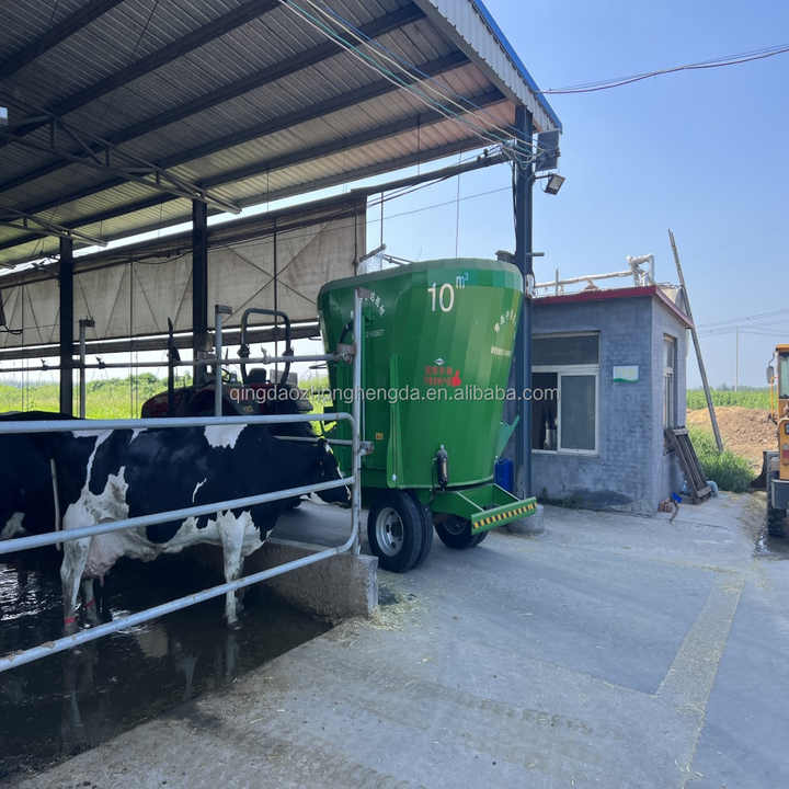 Agricultural Tmr Animal Feed Mixer Machine Cattle Breeding Farming Used ...