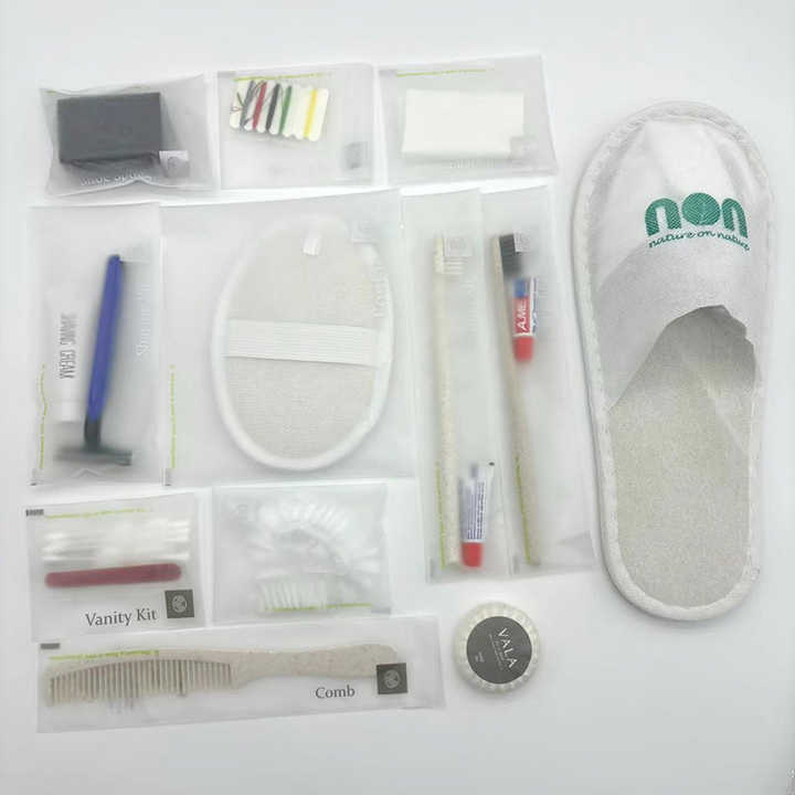 Custom 5-Star Luxury Hotel Amenities Set Full Disposable Guest Room ...