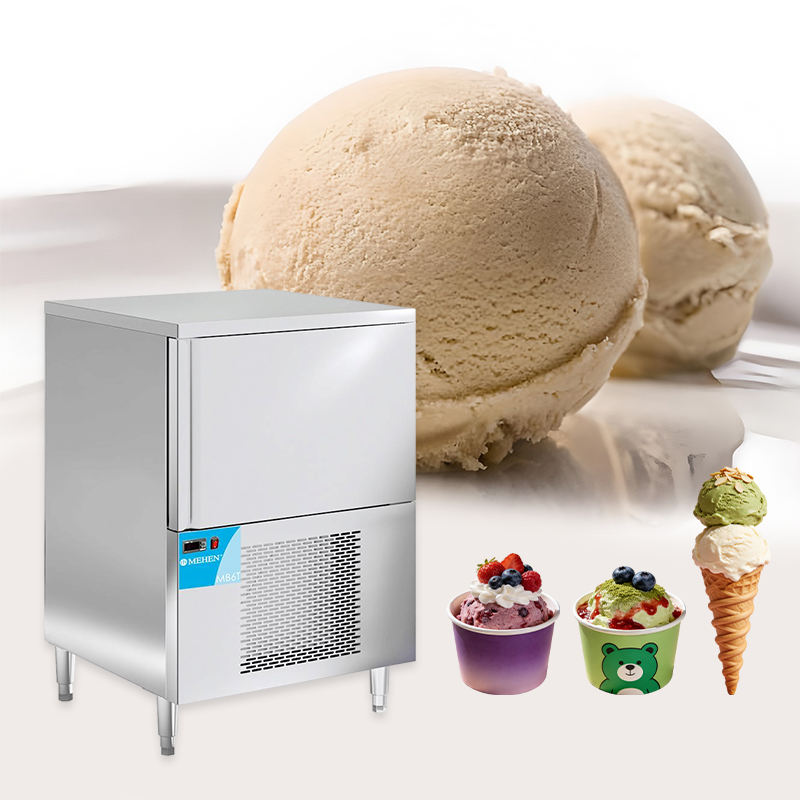 MEHEN MB6T Gelato Ice Cream Quick Fast Instant Freezing Shock Freezing ...