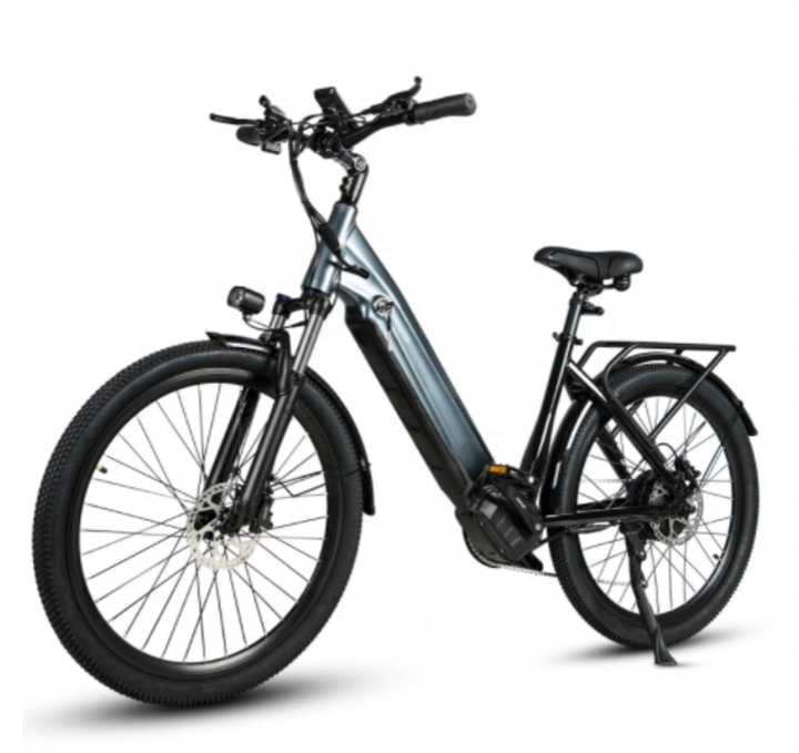 26" Ladies Electric Bike - City Ebike 48V 17Ah 7 Speed