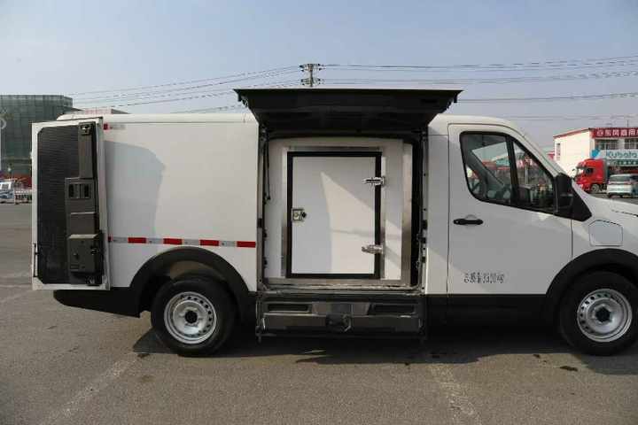 Jac Freezer Van Refrigerator Cargo Truck Ice Cream Truck Frozen ...