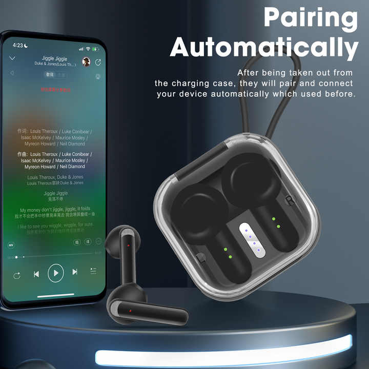 New Fashion S21 True Wireless Sports Earbuds with LED Battery Indicator ...