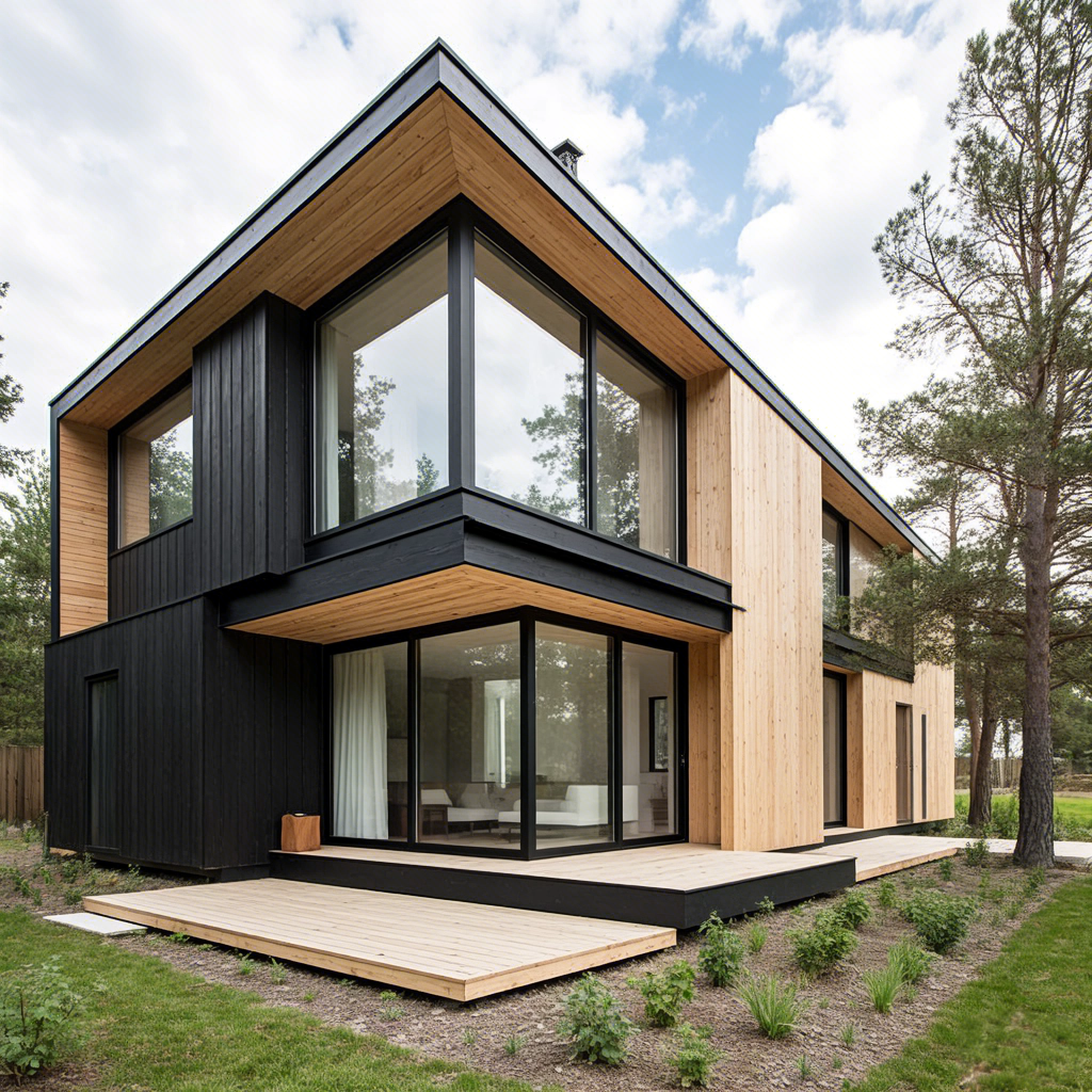 SIP House Kits - Cottage Kits with Steel Frame & EPS Panels