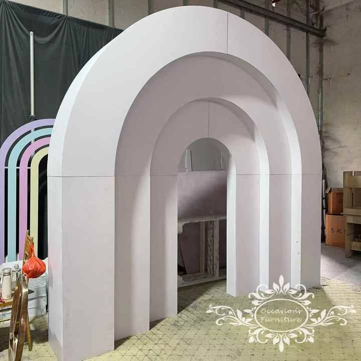 White PVC Arch Big Backdrop Stage Events Decor Wall| Alibaba.com