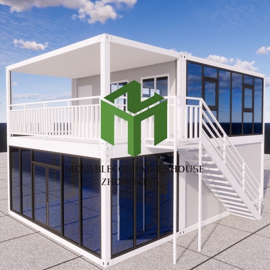 Factory Customized 3-4 Bedroom Prefabricated Container House, 40 Foot ...