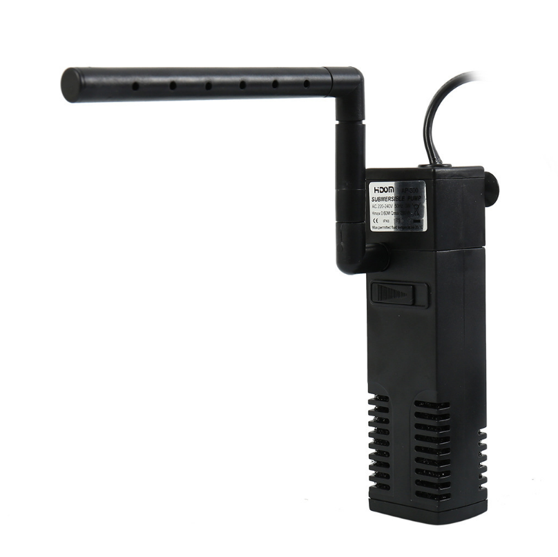 Black Plastic Filtration Water Cycle Fish Tank Aquarium Filter for 40 ...